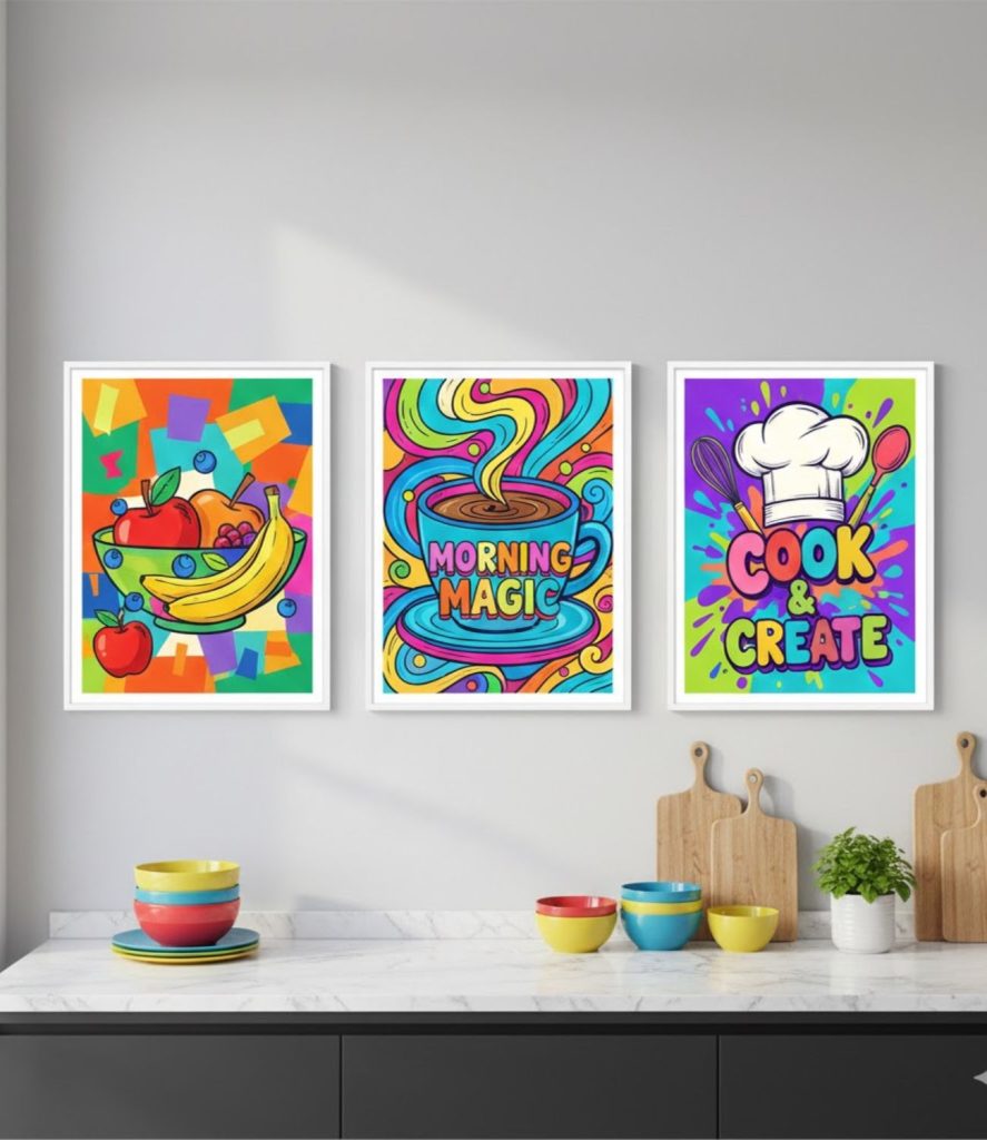 15 Kitchen Posters Decor Ideas for a Stylish Cooking Space